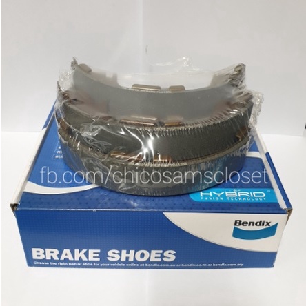 BENDIX BRAKE SHOE BS5008 / DS2395 TOYOTA FORTUNER/ HILUX (NEW) 2016 - 2023 (4pcs/set) | Shopee ...
