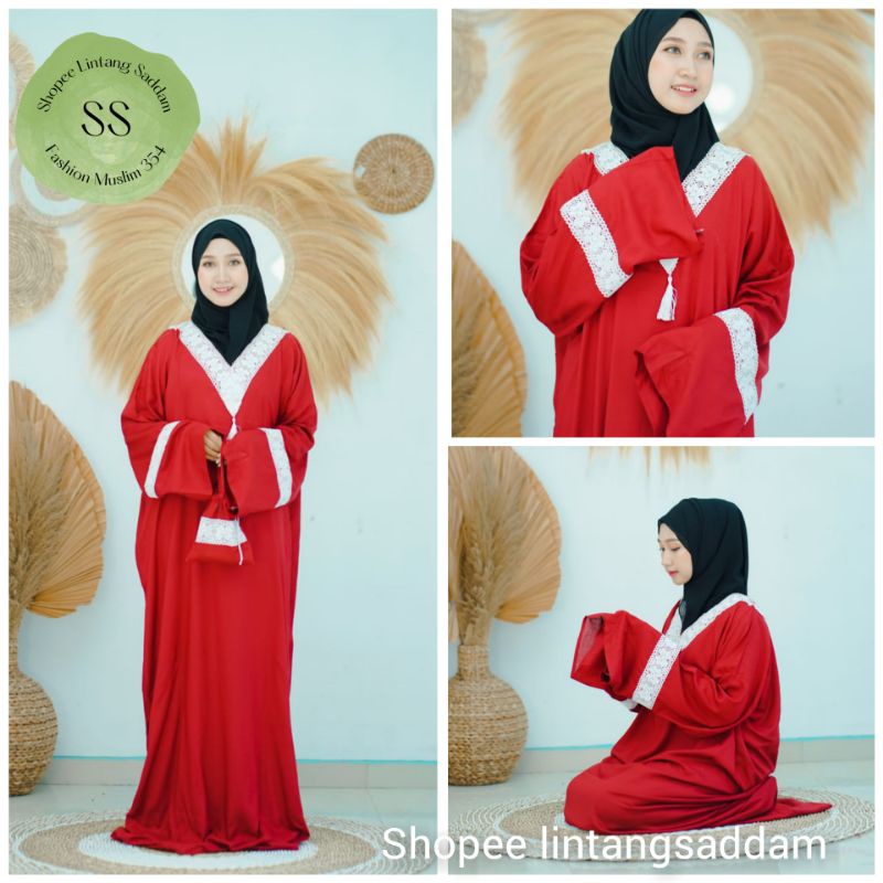 Prayer Gown TRAVELING RAYON SIZE L Humairoh / Khumairoh @lintangsaddam muslim fashion 354 ...