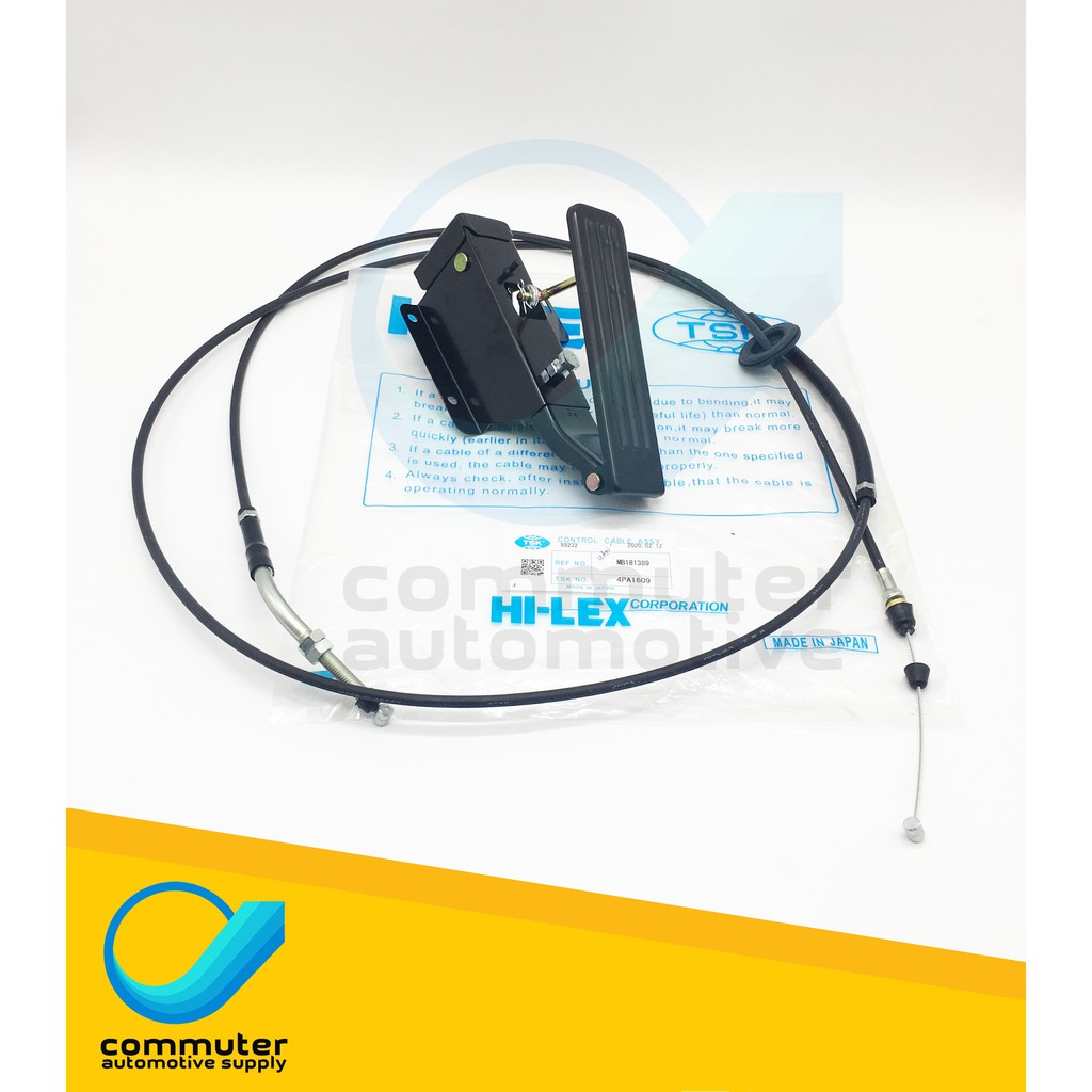 [Bundle 4D56] Accelerator Pedal + Accelerator Cable Mitsubishi L300 ...