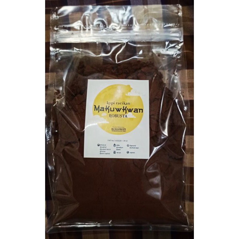 Pure Coffee Powder Ma Kuw Kwan Coffee Milk By Rumah Kopi Temanggung ...