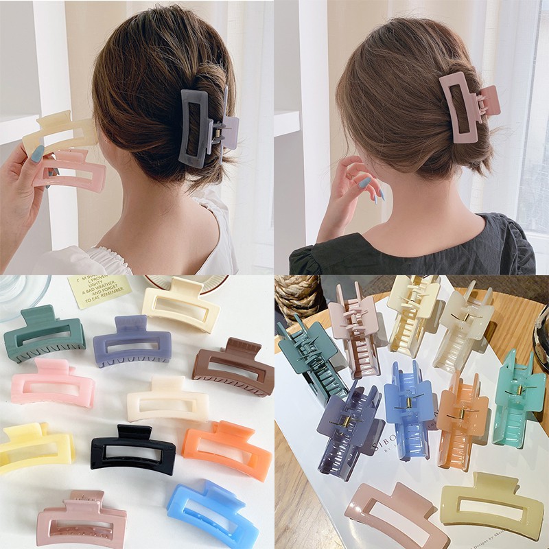 Acrylic shaped hair clip - giadungphuongnguyen[ Ecocan ] | Shopee ...