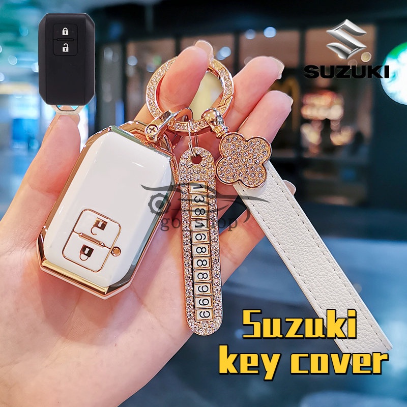 Car Key Cover Case For Suzuki XL7 Ertiga Swift Wagon R Monopoly Grand ...