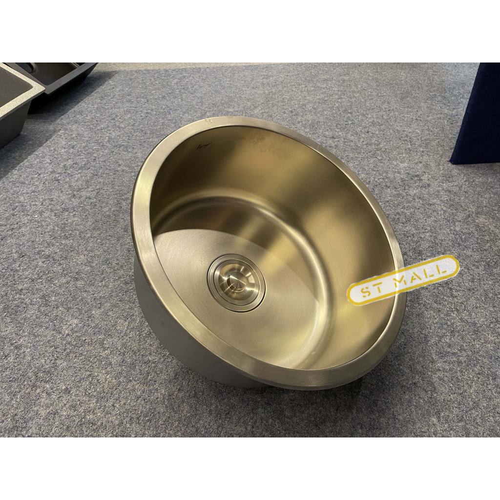 STAINLESS STEEL 304 SINGLE BOWL ONE BOWL ROUND TYPE KITCHEN SINK ...