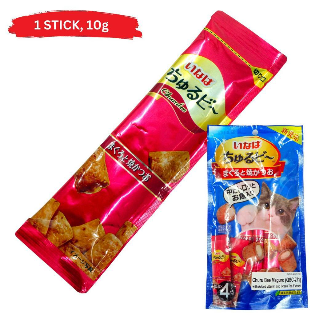 Inaba Churu Bites ChuruBee Cat Treats 1 Stick, Ciao Bee | Shopee ...