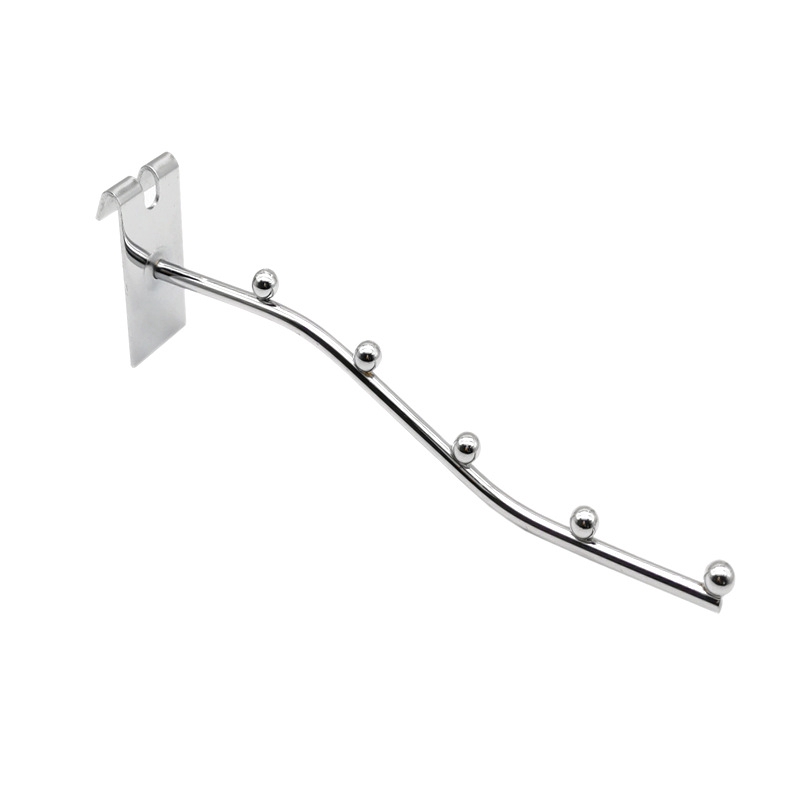 Shelves Supermarket Shelves Hook Mesh Hooks 5 beads 7 beads Bending ...