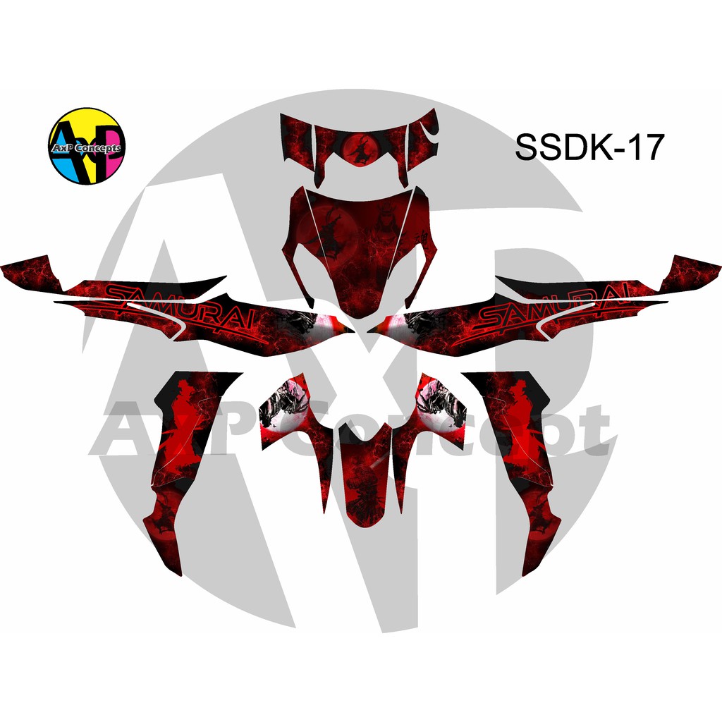 Suzuki Smash 115 Full Decals SSDK-17 (Laminated) | Shopee Philippines