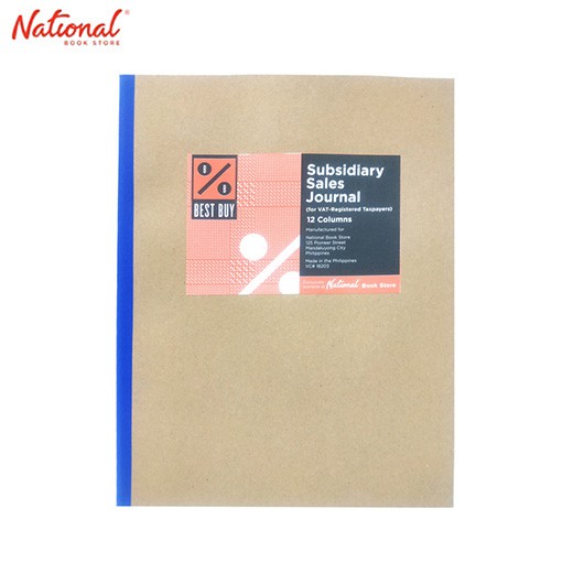 Best Buy Sales Journal Columnar Notebook 12 Columns | Shopee Philippines