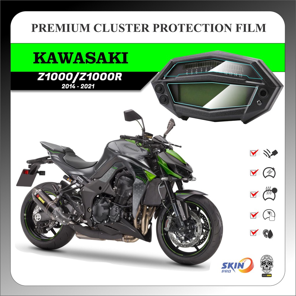 PPF sticker to protect the watch face of KAWASAKI Z1000 Z1000R 2014 ...