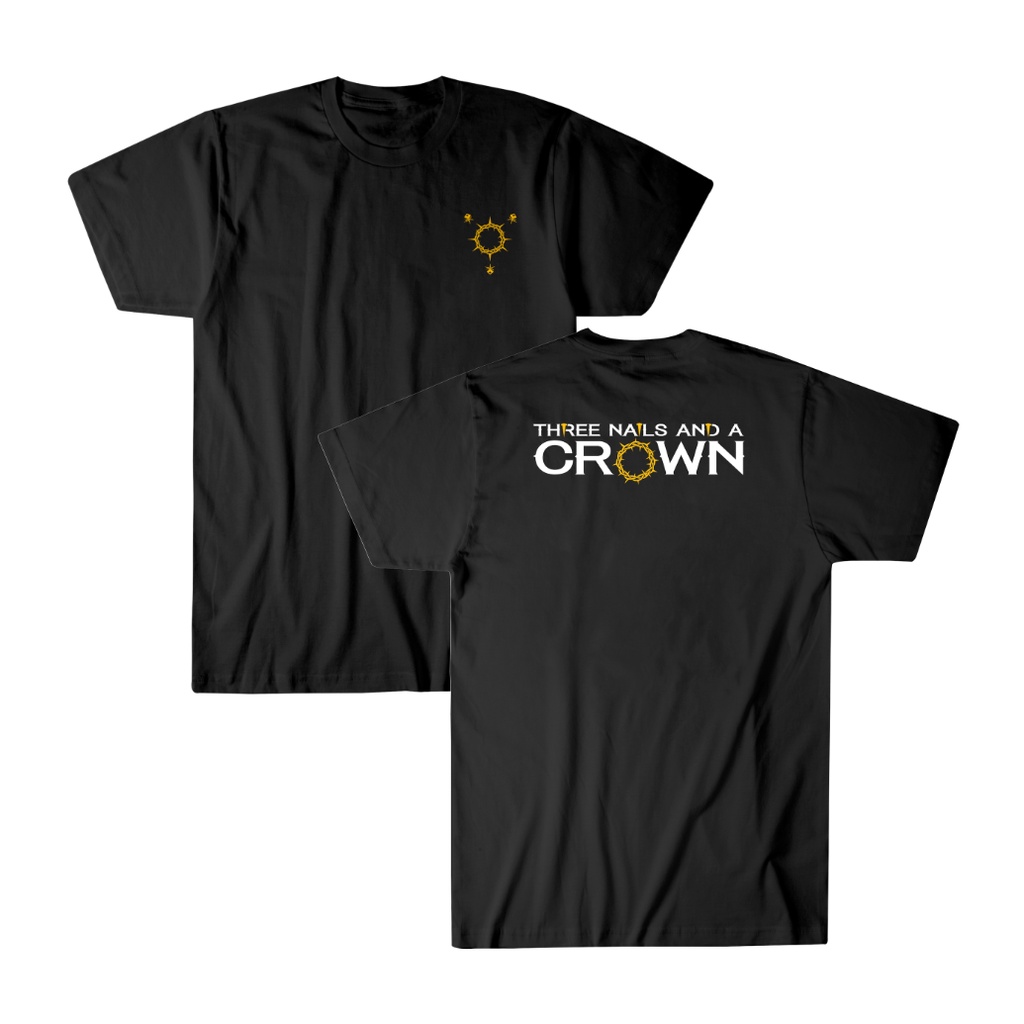 THREE NAILS AND A CROWN 3N1C00P | BASIC | UNISEX SHIRT | Shopee Philippines