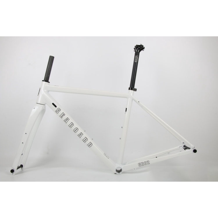 Tsunami Seaboard GR02 Gravel Frame Set (White) | Shopee Philippines