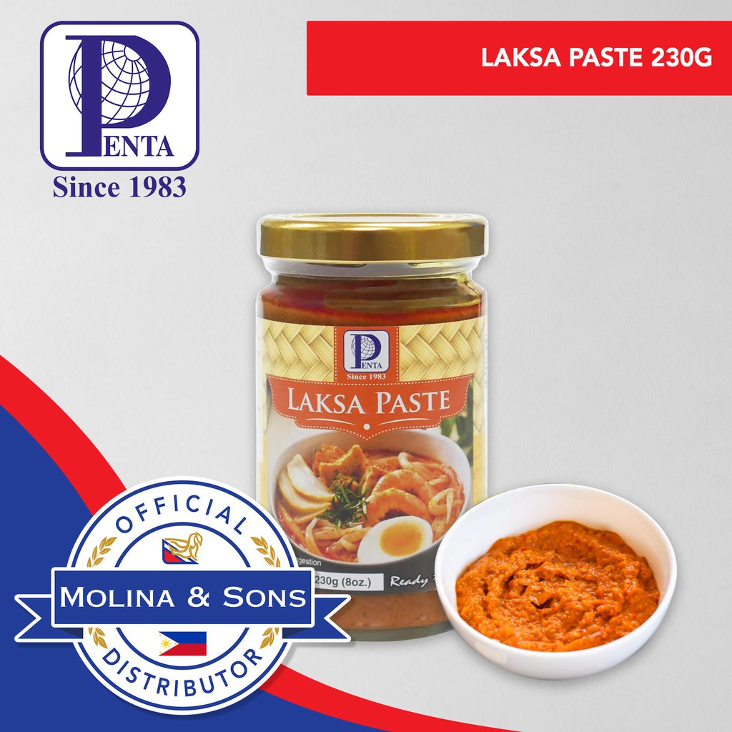 Penta Laksa Paste 230g | Shopee Philippines