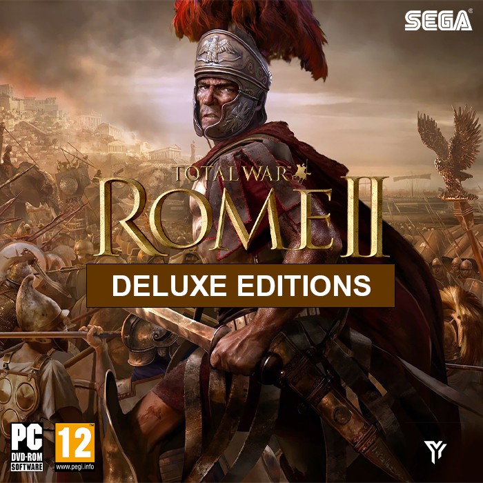 Total War Rome II Deluxe Editions 4 DVD Game All DLC for PC | Shopee ...