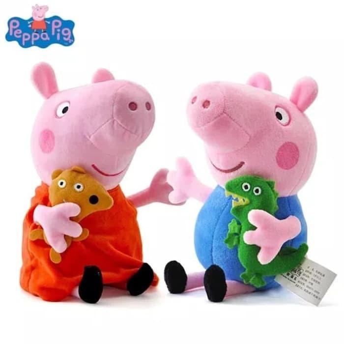 Yoka | 08 - Peppa Pig Dolls Blue Peppa Pig Dolls Valentine's Birthday ...