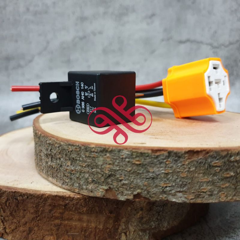 Bosch RELAY 12V 30A 4 Legs+CERAMIC RELAY SOCKET | Shopee Philippines