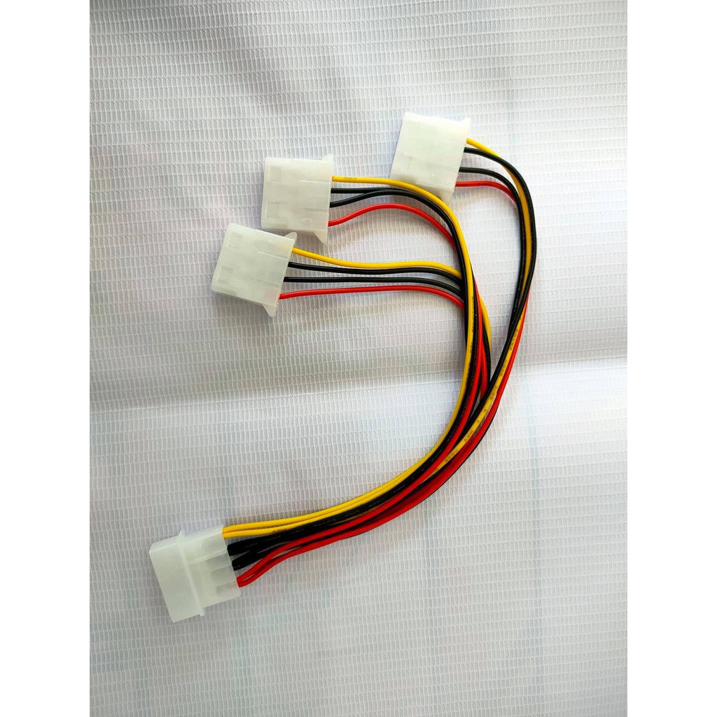 4 Pin IDE 1-to-3 Molex IDE Female Power Supply Splitter Exentsion ...