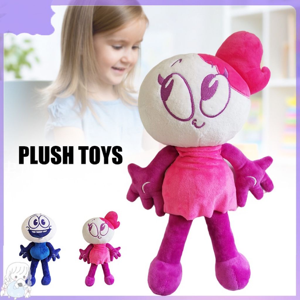 32cm Pencilmate Plush Toy Lovely Bule Pink Pencilmiss Plush Doll Funny ...