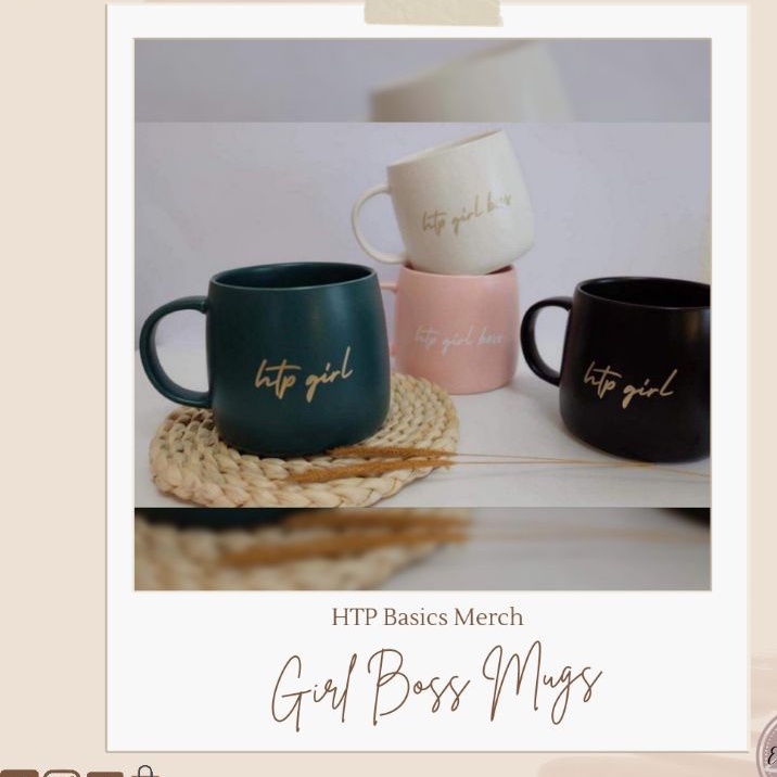 HTP Basics Mugs (Small & Big) | Shopee Philippines