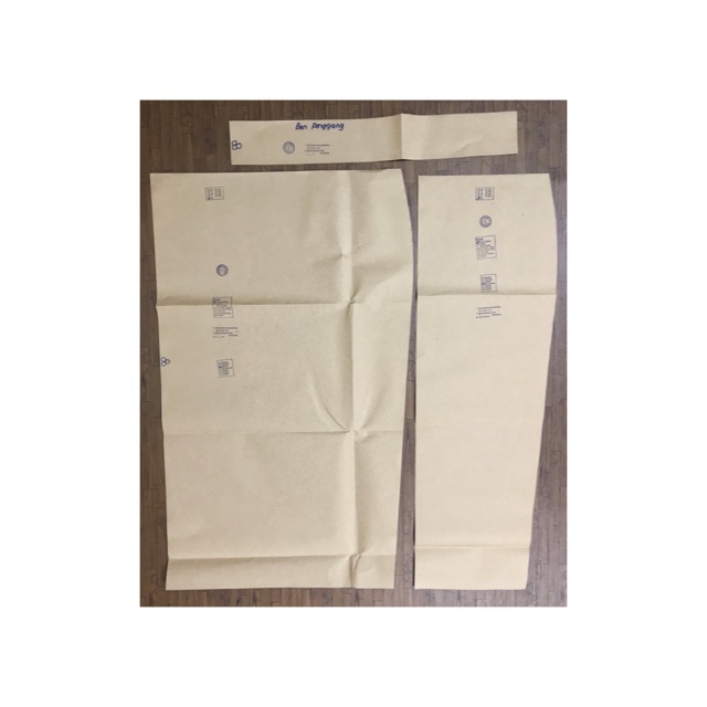 Batik FOLDED FABRIC Pattern @ Front SELISIH FABRIC PATTERN. Stock 9 ...