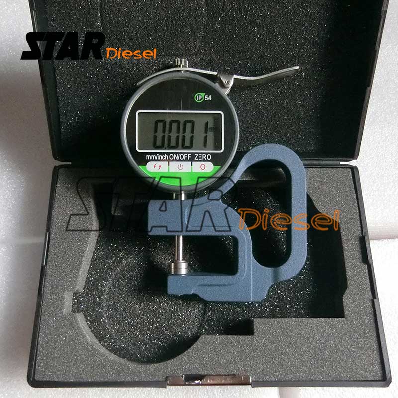Hand-held Pointer Micrometer Micron Metal Meter Tester Thickness Width ...