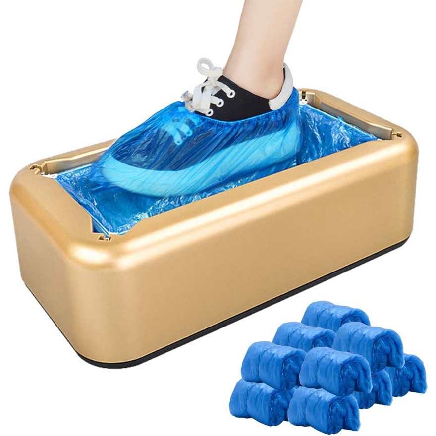 Automatic T Buckle Shaped Disposable Shoe Cover Dispenser Machine ...