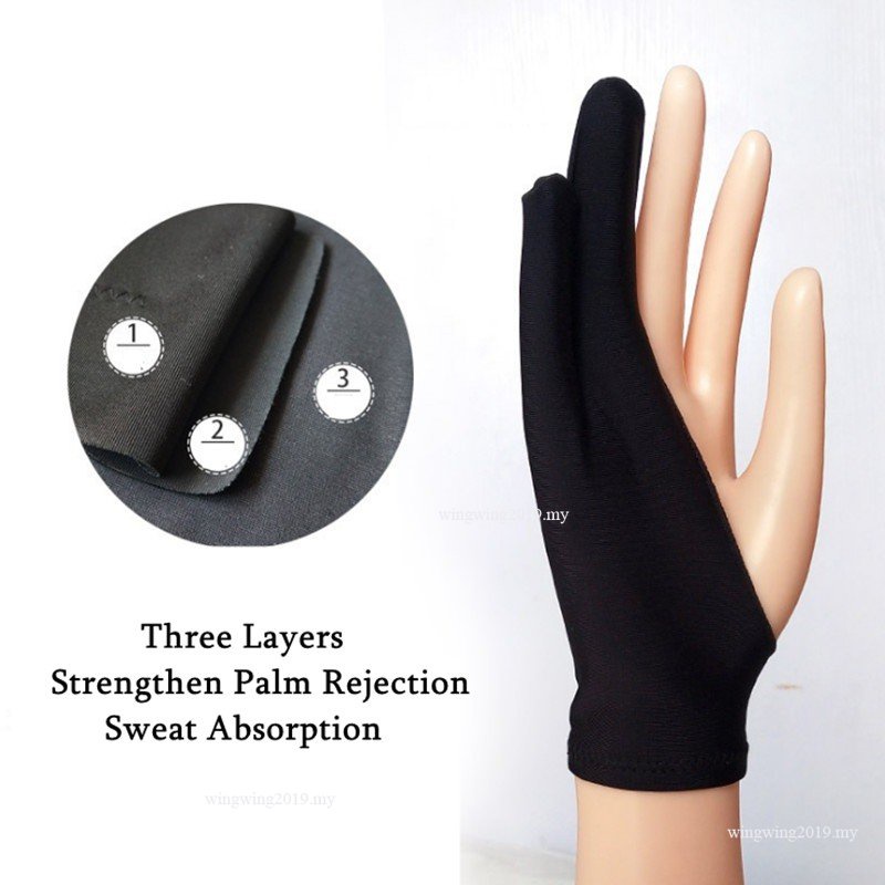 Palm Rejection Glove For iPad Work Styudy Draw | Shopee Philippines