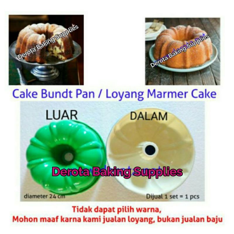 Marble Cake Bundt Pan Pudding Pan | Shopee Philippines