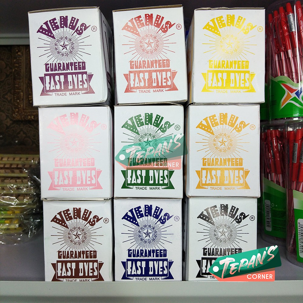 VENUS DYE JOBOS FABRIC DYE (SOLD PER PACKET) | Shopee Philippines