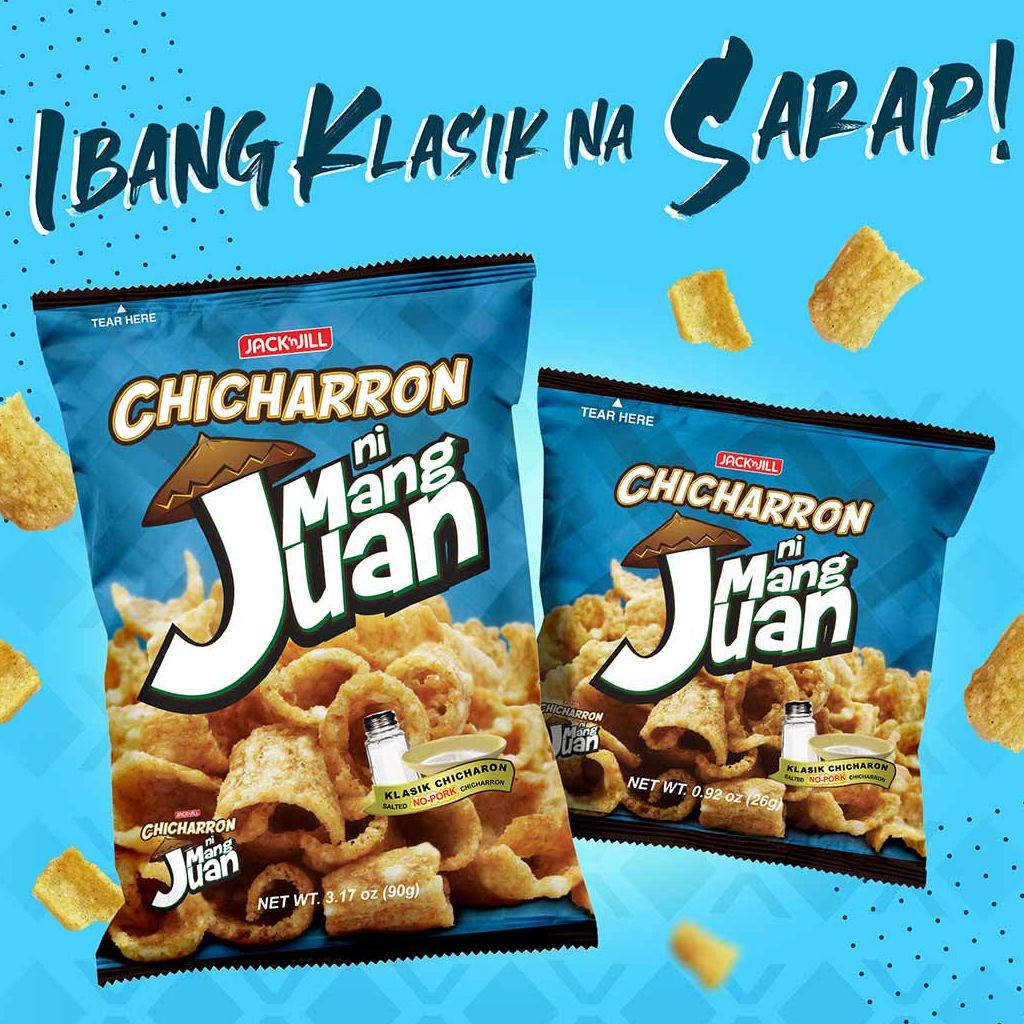 2 x Chicharron ni Mang Juan Klasik Chicharon (90g) | Shopee Philippines