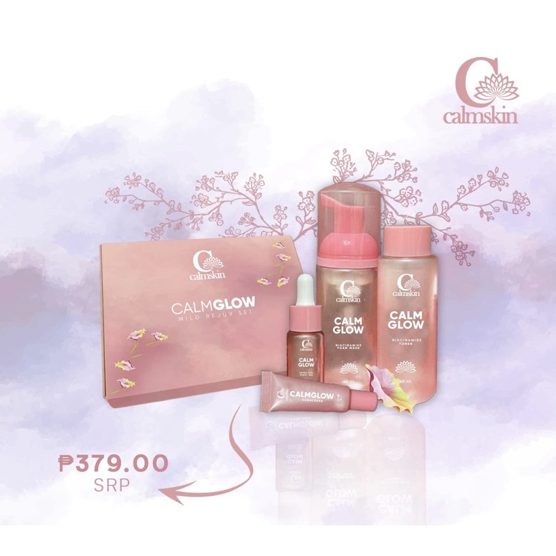 CALM SKIN CALM GLOW MILD REJUVENATING SET | Shopee Philippines