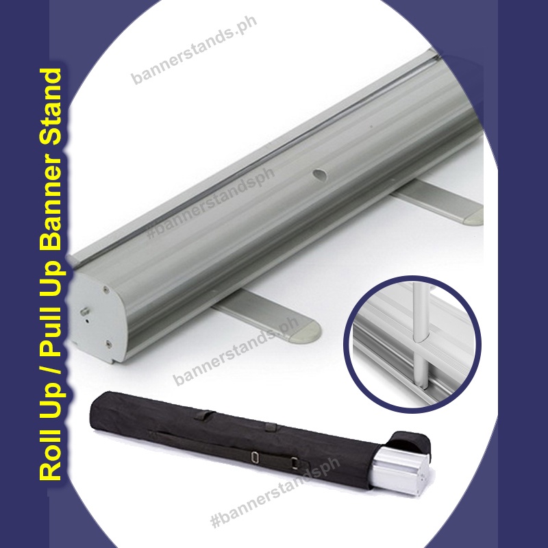 Roll Up Banner Stand 2.75 ft x 6.5 ft 85cm x 200cm Pull Up Banner ...