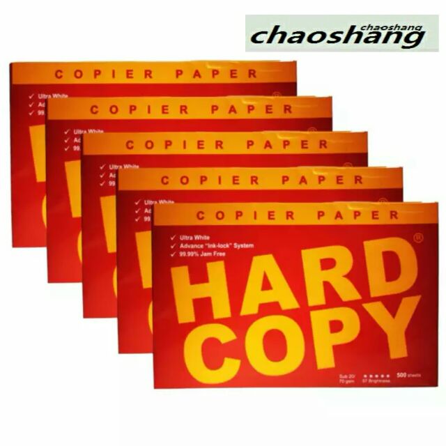 Hard Copy Substance20 A4 70GSM Short/Long Paper | Shopee Philippines