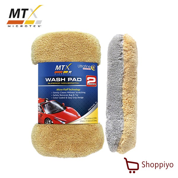 Microtex MTX Car Care Superior Non-Scratch Wash Pad | Shopee Philippines