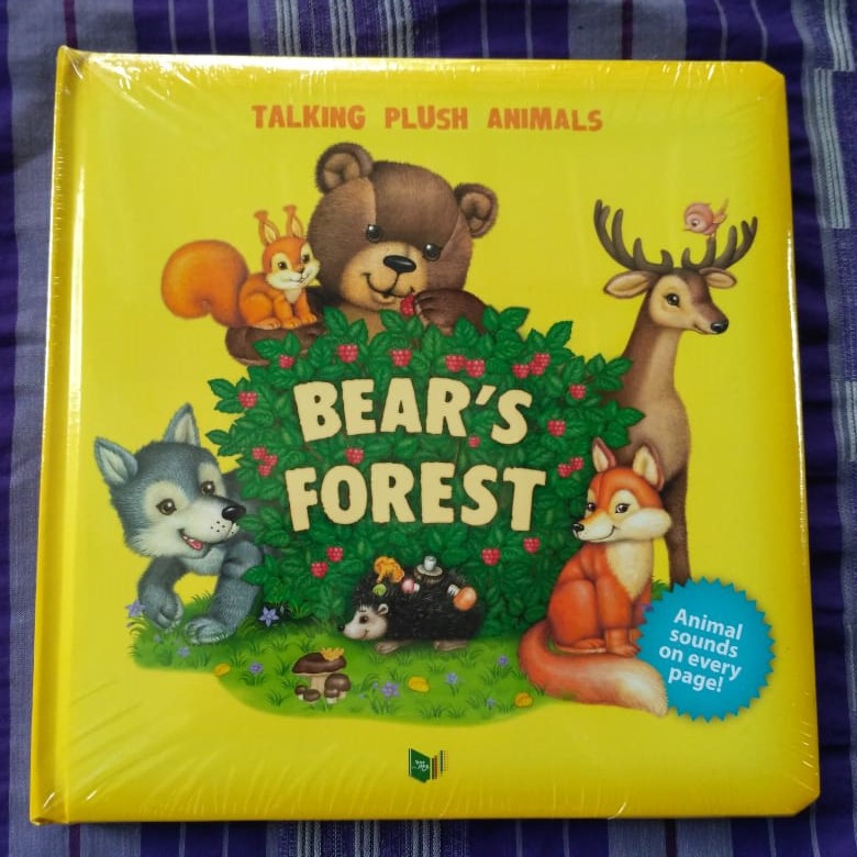 Bear's Forest (Talking Plush Animals book) | Shopee Philippines