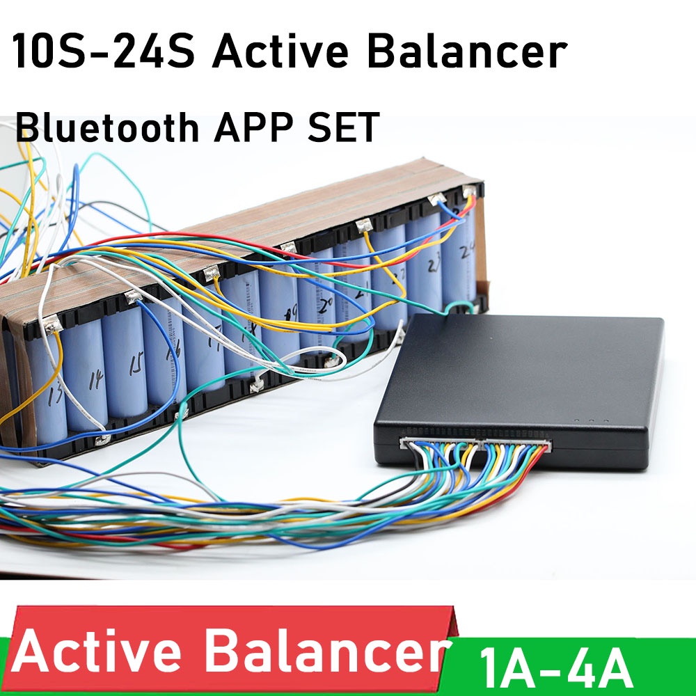 Smart Bluetooth 4A Battery Active Balance Board 10S -24S Balancer ...