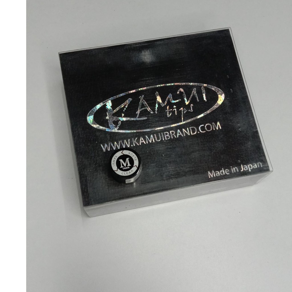 1 PC KAMUI BILLIARDS CUE TIP.. (tip sa tako ng bilyaran) | Shopee ...