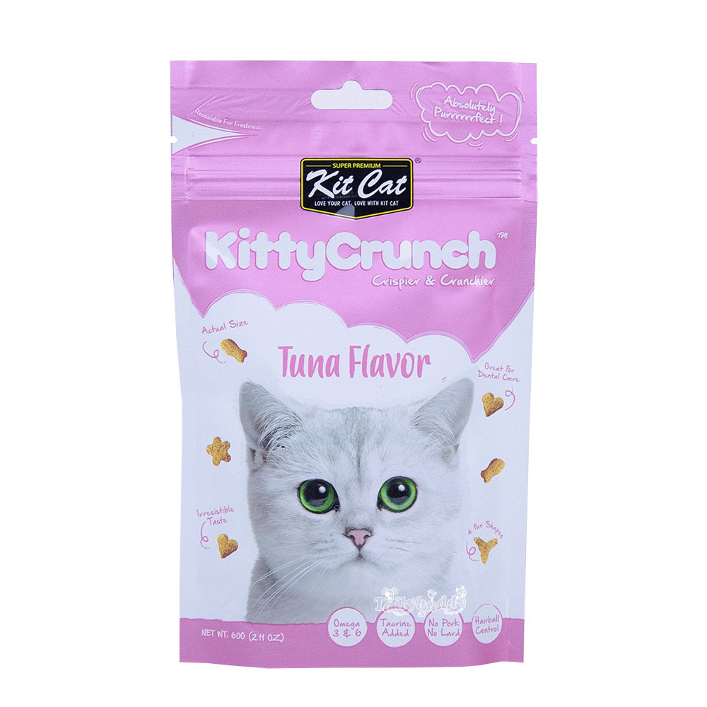 Kit Cat Kitty Crunch Tuna Flavor 60gr Cat Snacks | Shopee Philippines