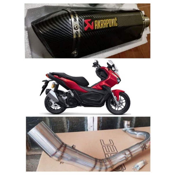 ADV 150 EXHAUST PIPE MUFFLER Big Elbow ADV 150 HONDA FORZA | Shopee Philippines