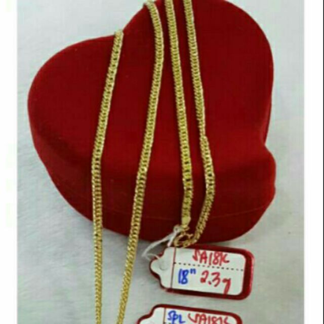 18K Saudi gold Chain | Shopee Philippines