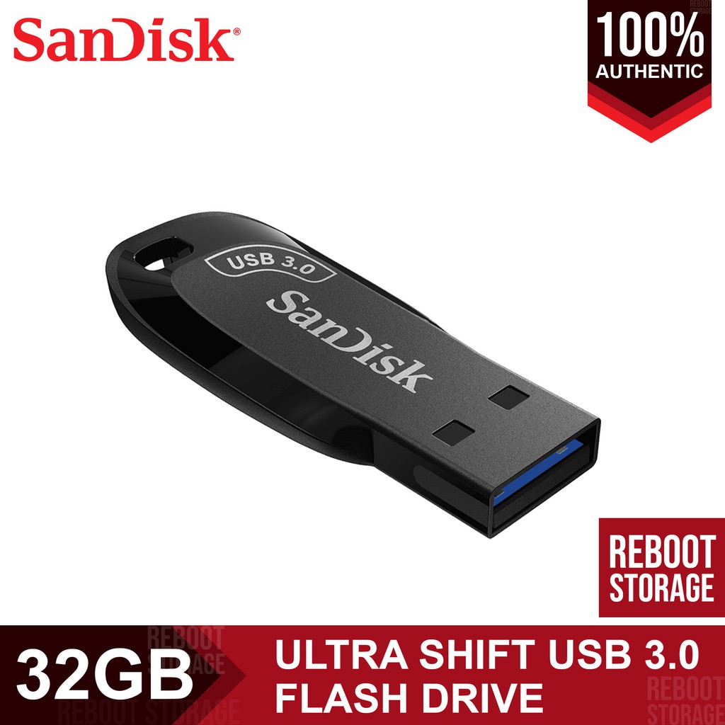 SanDisk Ultra Shift 32GB USB 3.0 Flash Drive SDCZ410-032G | Shopee ...