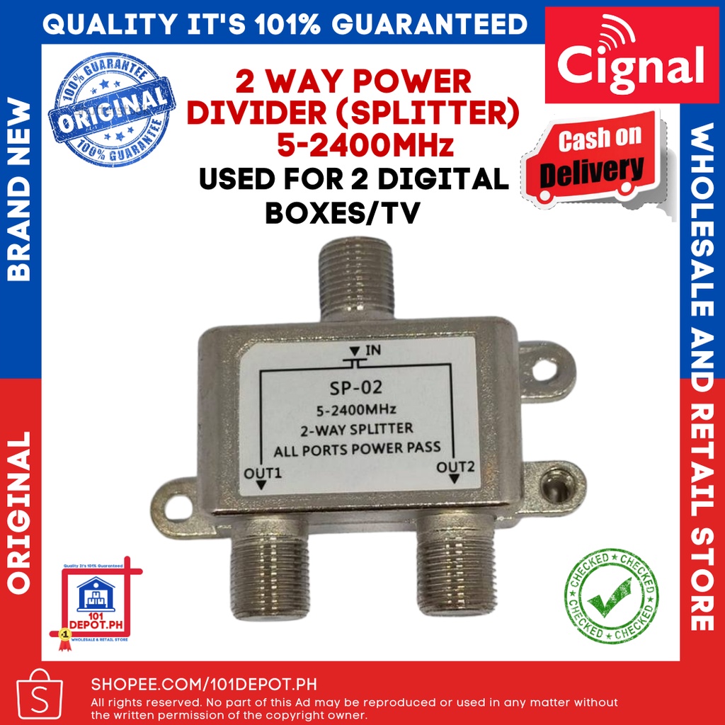 SOFTEL 2 WAY DIVIDER / 3 WAY DIVIDER/ 4 WAY DIVIDER / BOOSTER IN-LINE ...