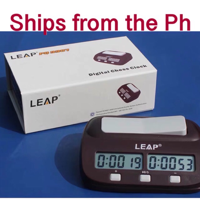 CHESS CLOCK Leap Digital Chess Timer PQ9907S Model Brand New | Shopee Philippines