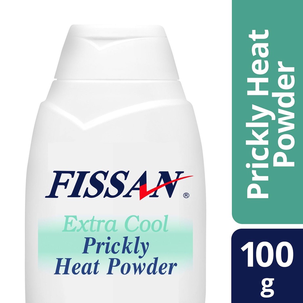 Fissan Prickly Heat Powder Extra Cool 100G | Shopee Philippines