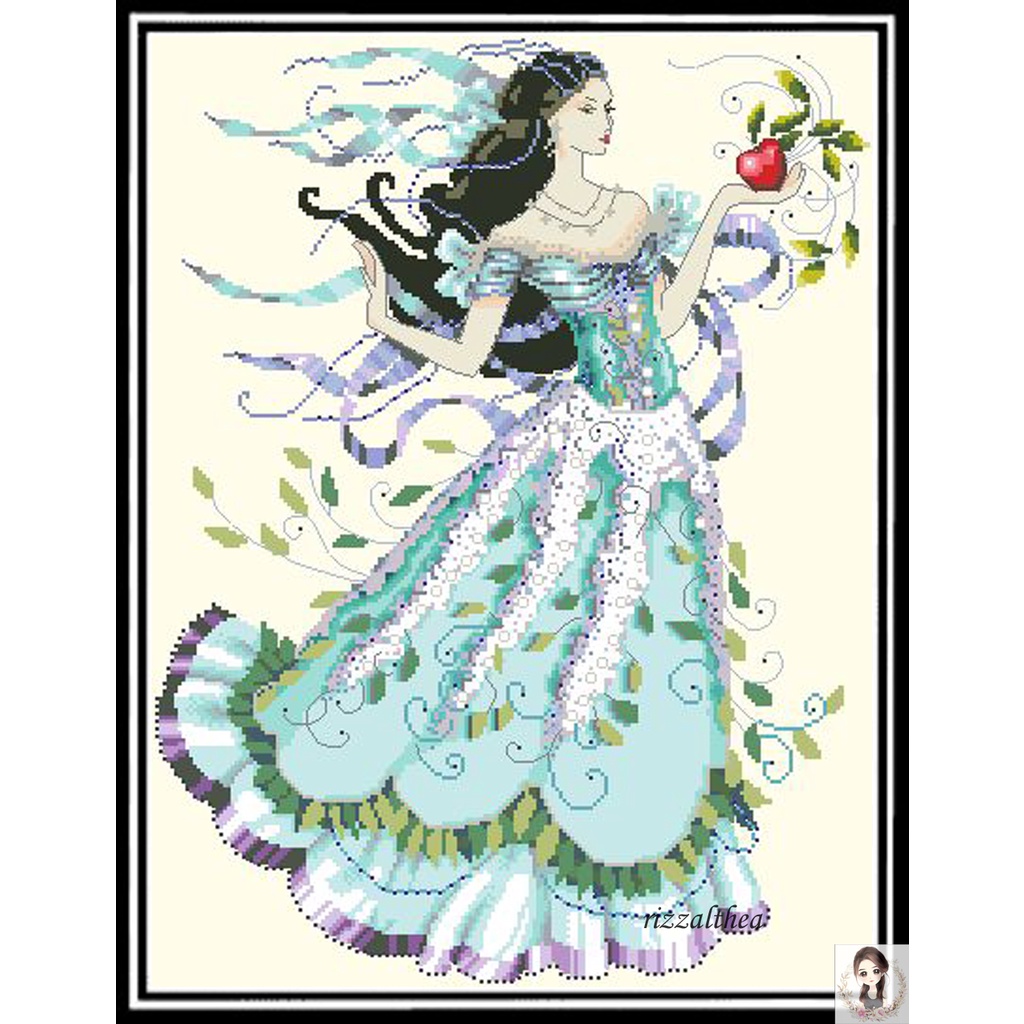 Biancabella Cross Stitch PATTERN ONLY | Shopee Philippines