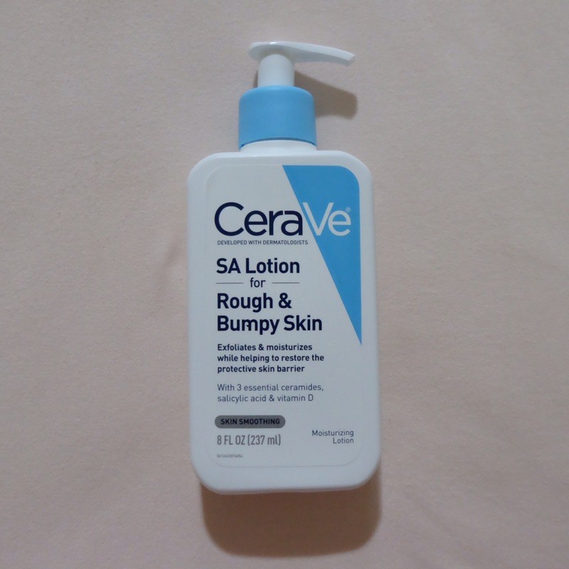 Cerave SA Lotion for Rough & Bumpy Skin Skin Smoothing 8 Fl Oz | Shopee ...
