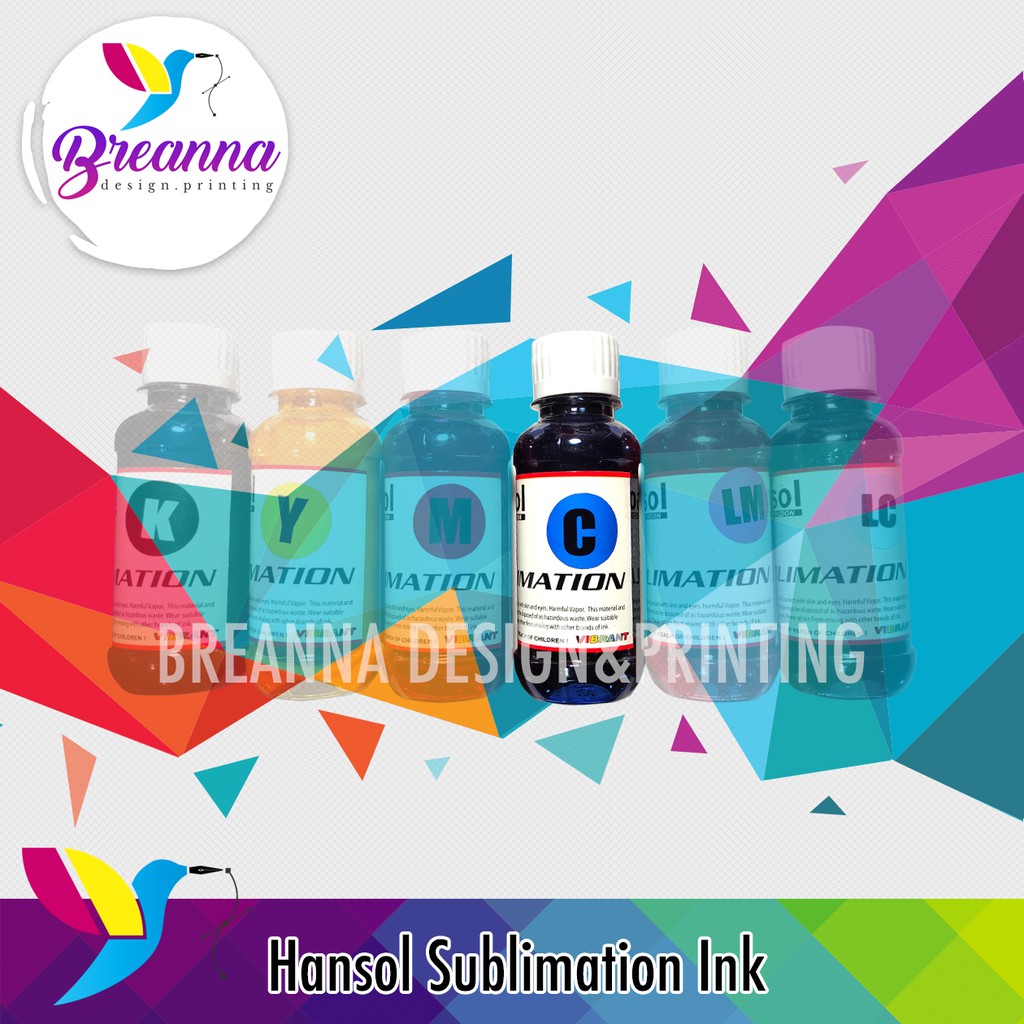 Hansol Sublimation Ink Vibrant 100ml | Shopee Philippines