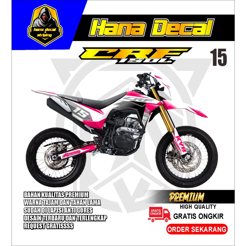 Honda crf 150 full body Design new Code 150 | Shopee Philippines