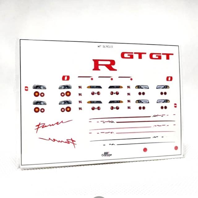 Decal SCALE 64 HOTWHEELS WHITE TONER NISMO GTR MOTIF | Shopee Philippines