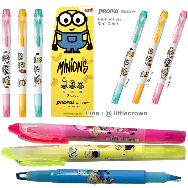 Hilight Window Highlighter Pen Set Special Cutting Head Propus Cute ...