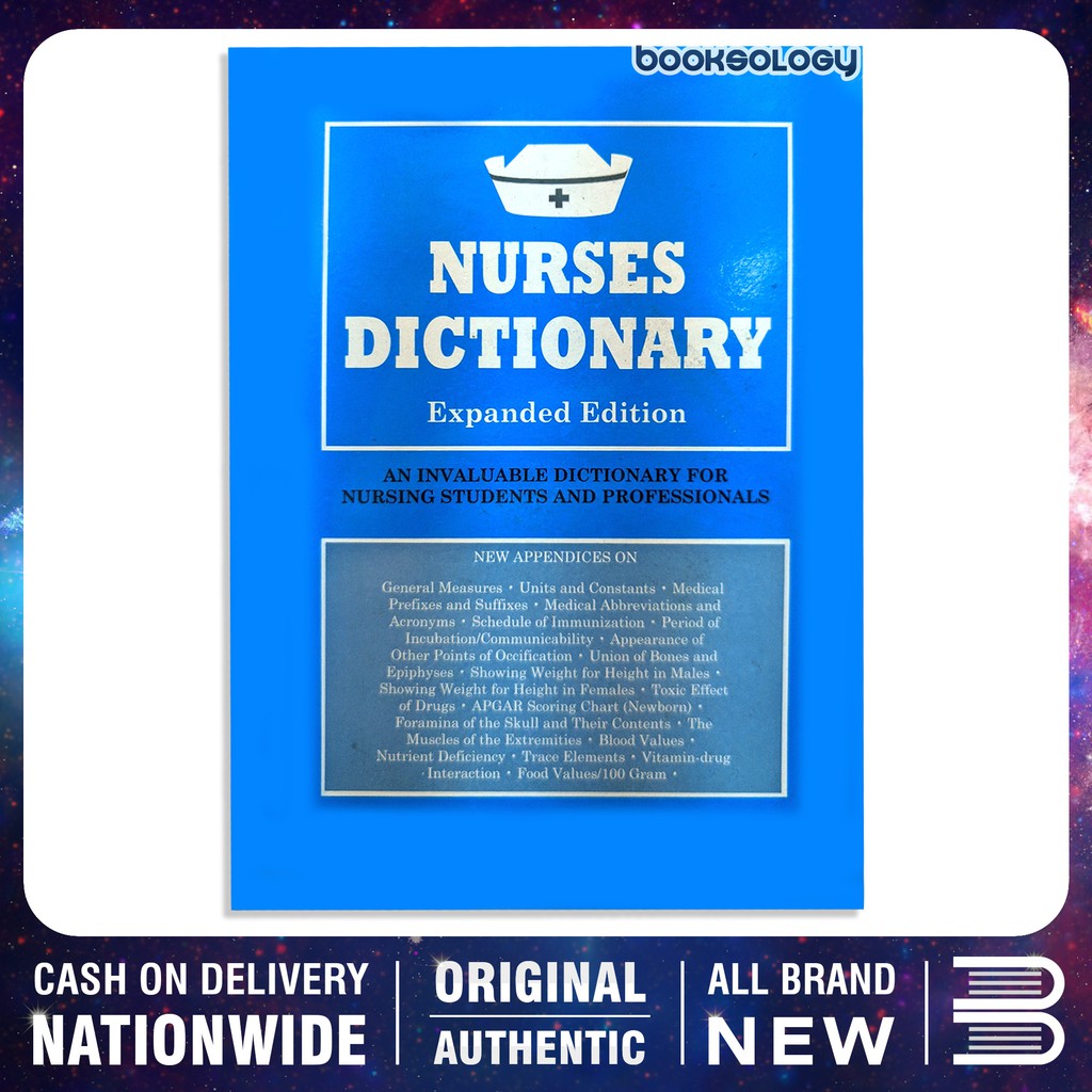 ORIGINAL - Merriam's NURSE'S DICTIONARY | Shopee Philippines