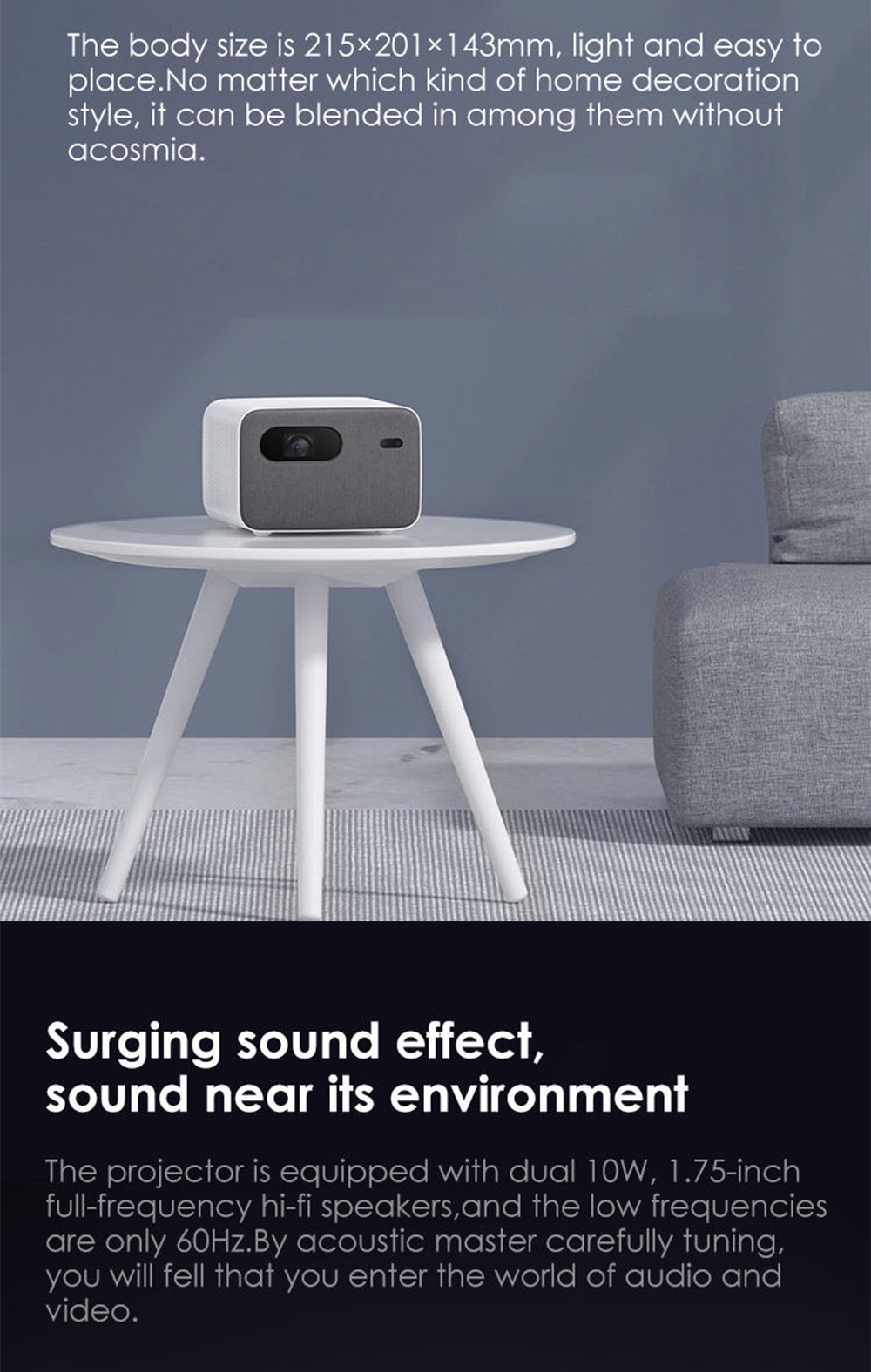 Xiaomi Mi Home Projector 2 Pro | Shopee Philippines